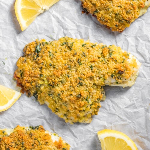 Parmesan Crusted Fish