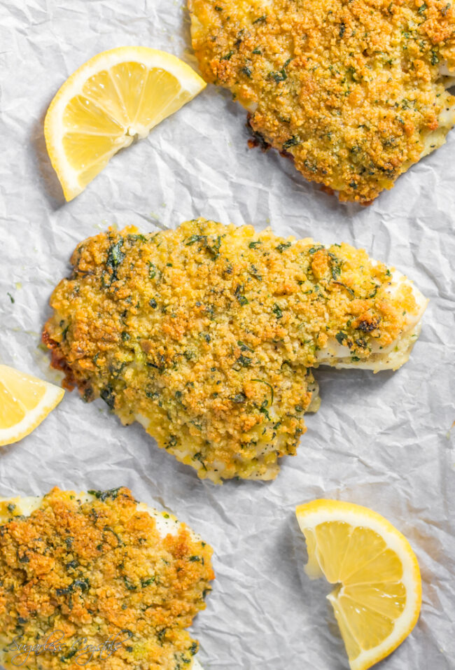 Parmesan Crusted Fish