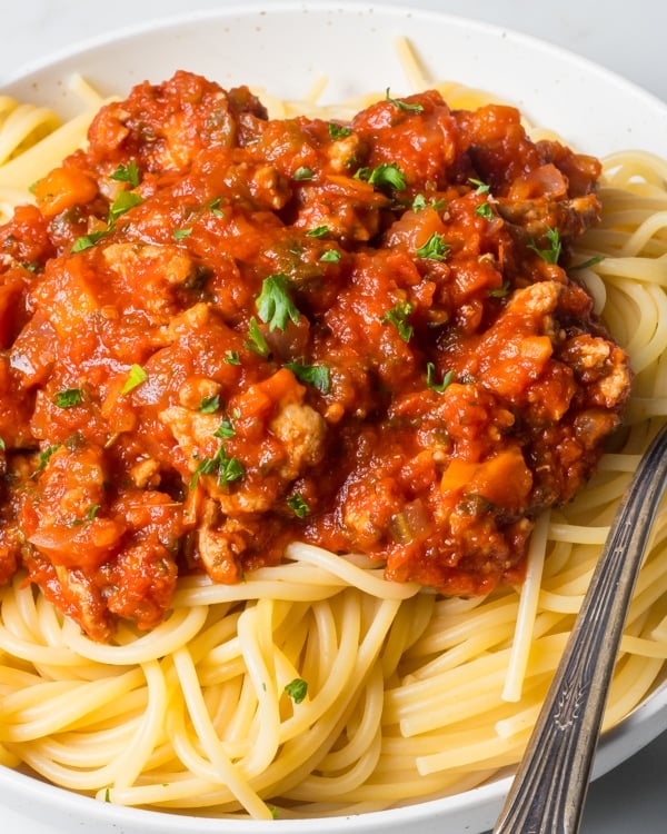Ground Turkey Bolognese Sauce: Easy, Chef-made Version