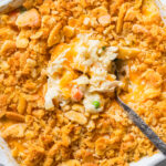 Easy Turkey Rice Casserole With Crispy, Buttery Topping