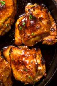 Honey Chipotle Chicken Thighs
