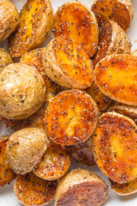 Roasted Mini Potatoes: Buttery, Crispy Sheet Pan Recipe