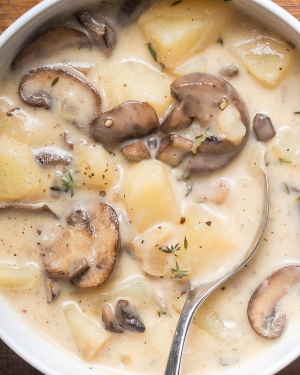Best Potato Mushroom Soup Simple Ingredients Easy Instructions