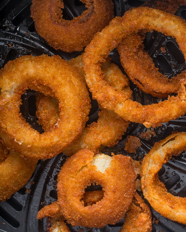 Air Fryer Frozen Onion Rings In 10 Minutes