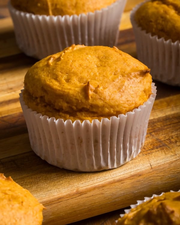 Pumpkin Muffins With Cake Mix