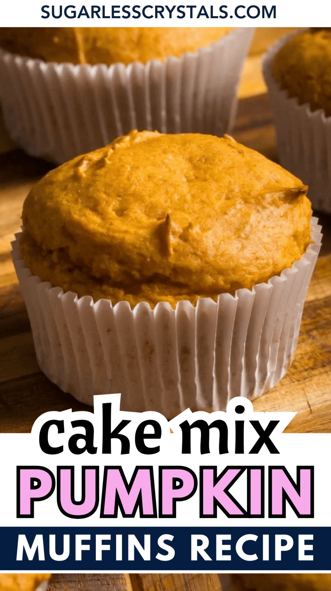 Pumpkin Muffins With Cake Mix